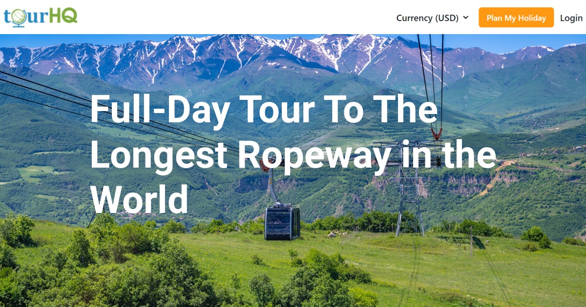 Full-Day Tour To The Longest Ropeway in the World
