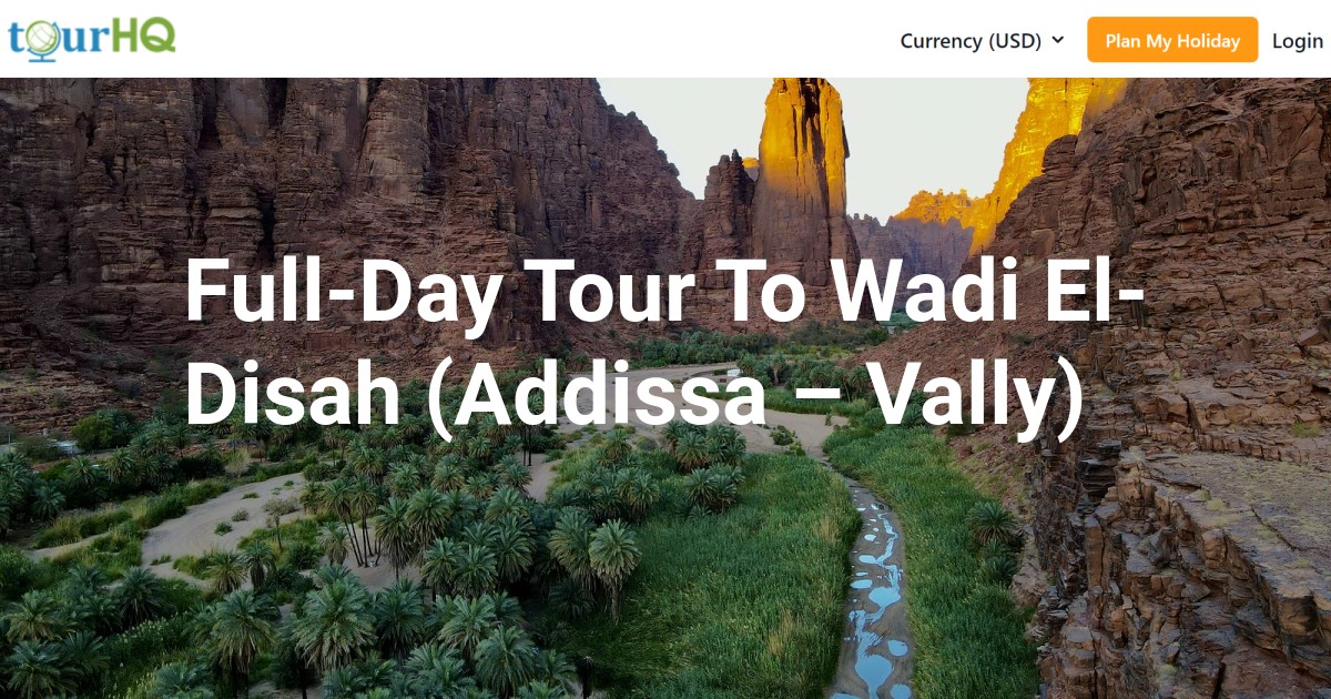 Full-Day Tour To Wadi El-Disah (Addissa – Vally)
