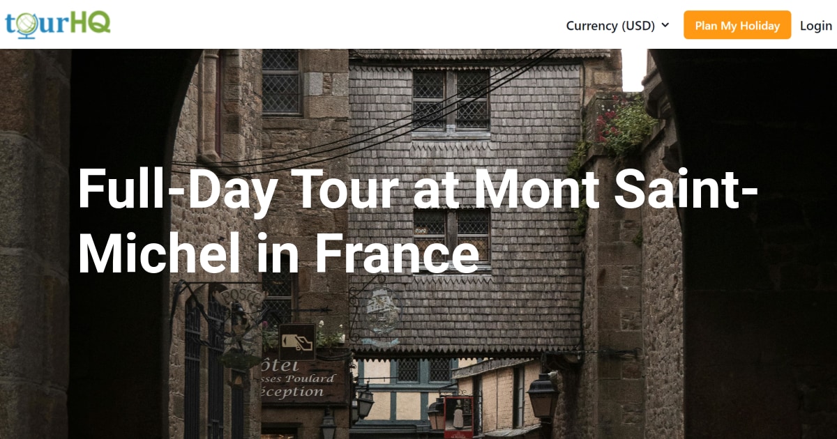 Full-Day Tour at Mont Saint-Michel in France