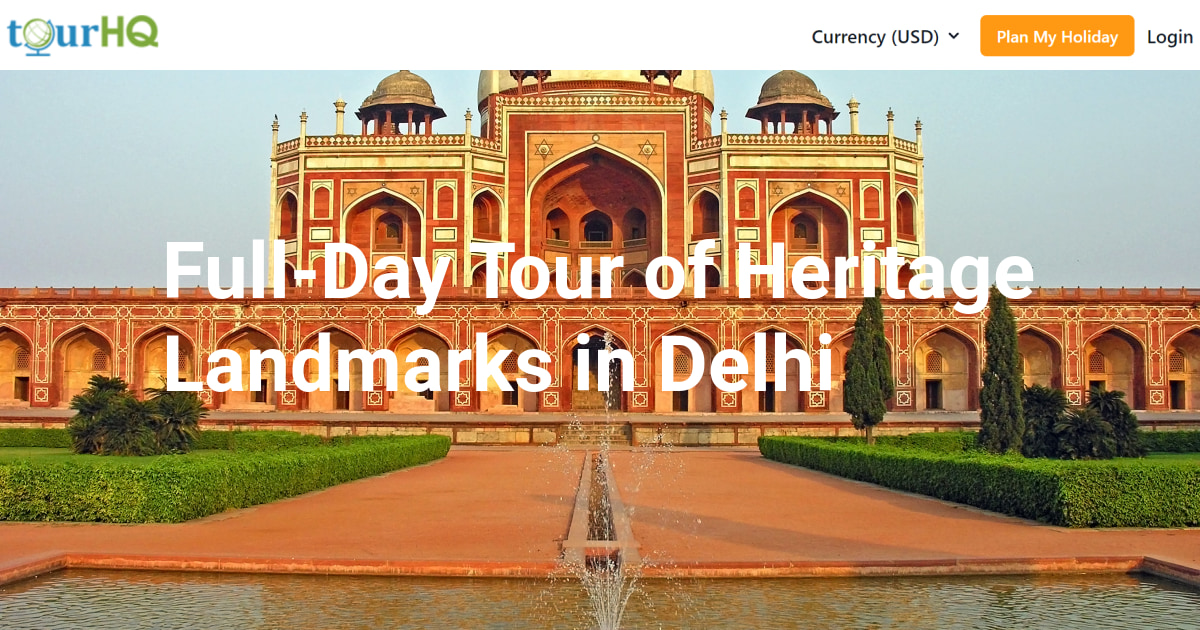 Full-Day Tour of Heritage Landmarks in Delhi