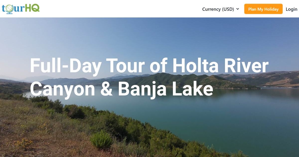 Full-Day Tour of Holta River Canyon & Banja Lake