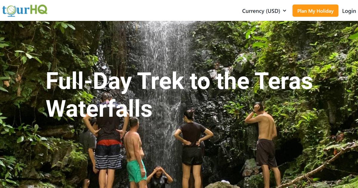 Full-Day Trek to the Teras Waterfalls