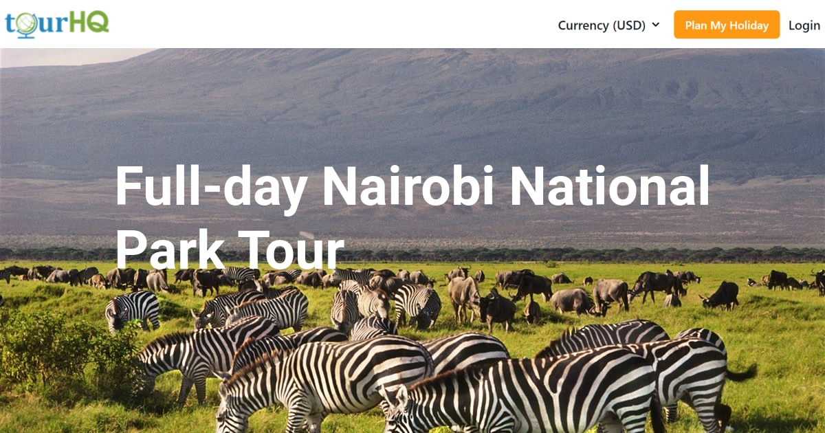 Full-day Nairobi National Park Tour