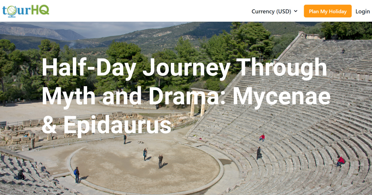 Half-Day Journey Through Myth and Drama: Mycenae & Epidaurus