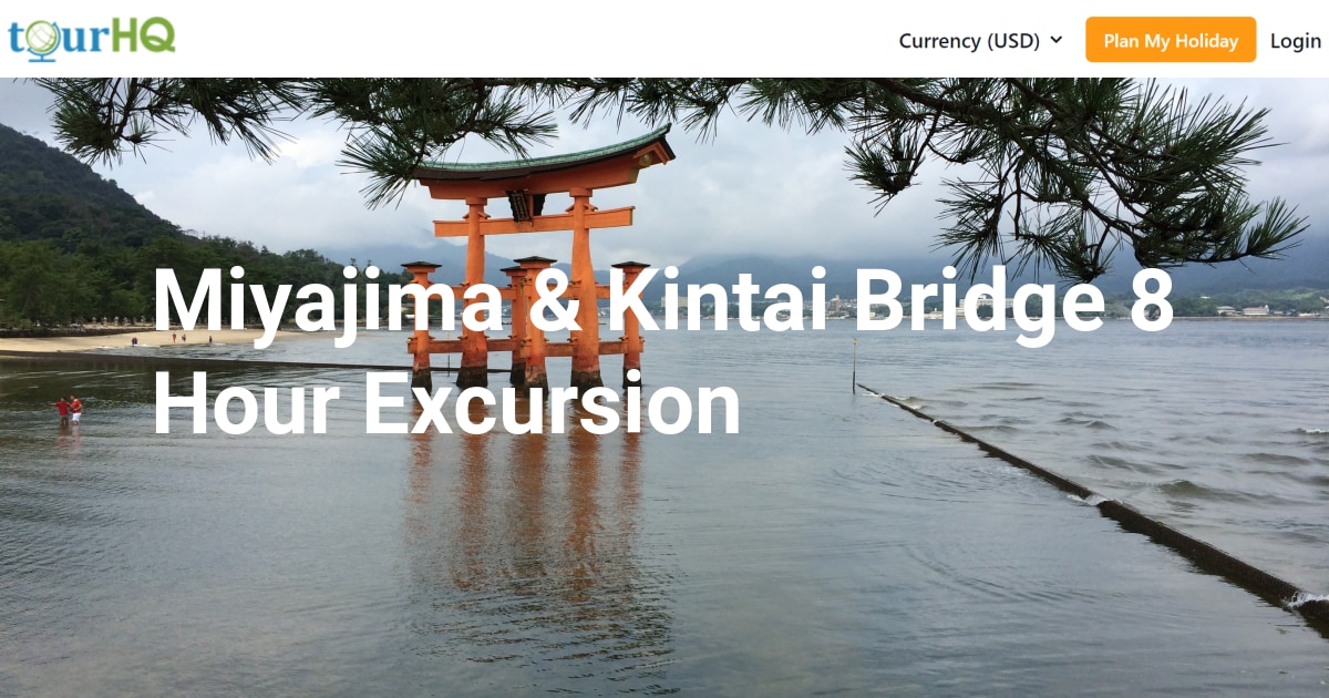 Miyajima & Kintai Bridge 8 Hour Excursion