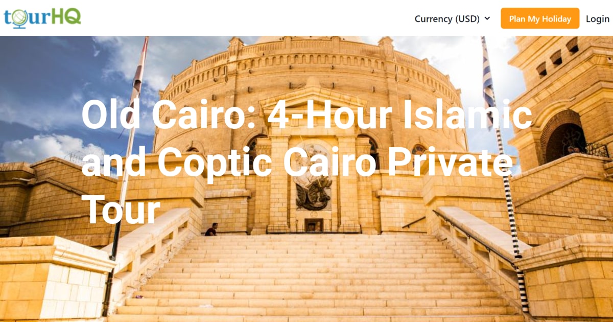 Old Cairo: 4-Hour Islamic and Coptic Cairo Private Tour