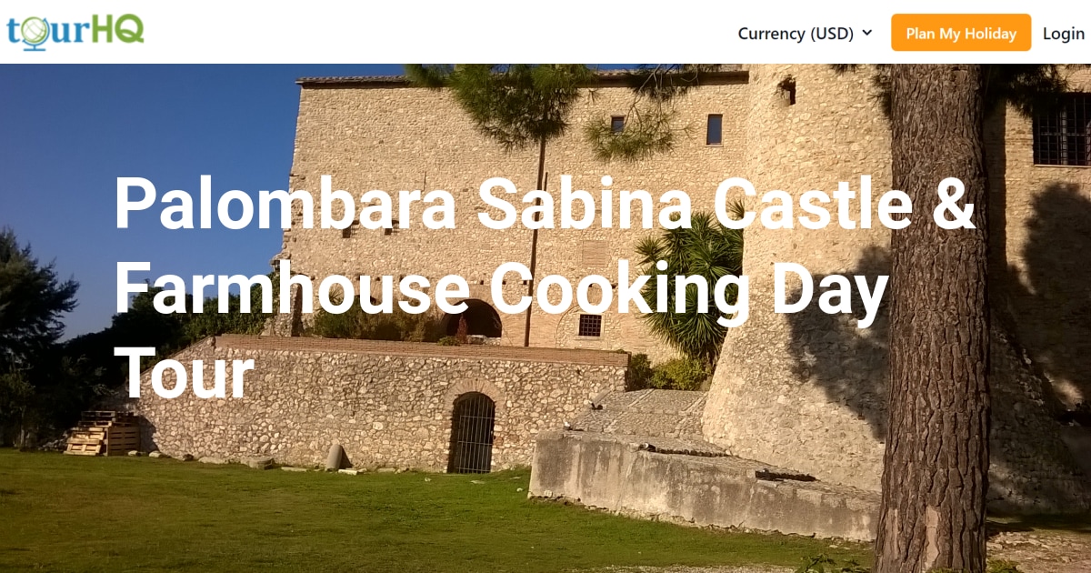 Palombara Sabina Castle & Farmhouse Cooking Day Tour