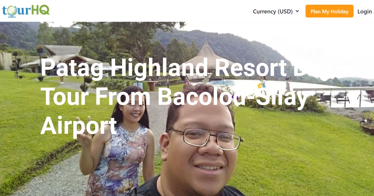 Patag Highland Resort Day Tour From Bacolod-Silay Airport