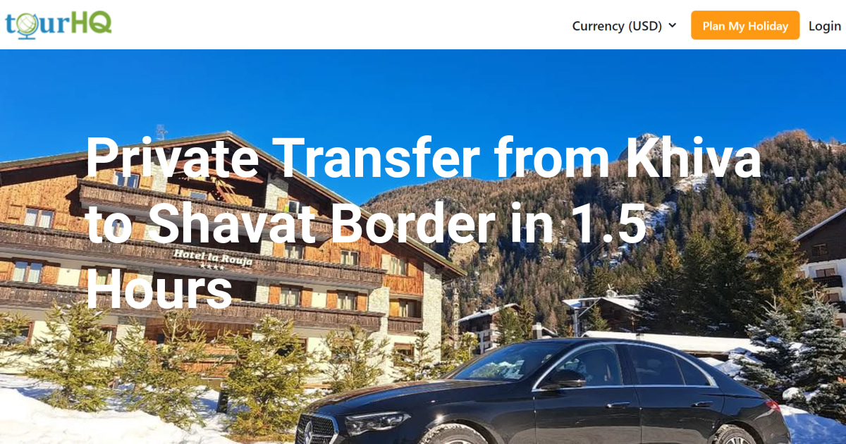 Private Transfer from Khiva to Shavat Border in 1.5 Hours