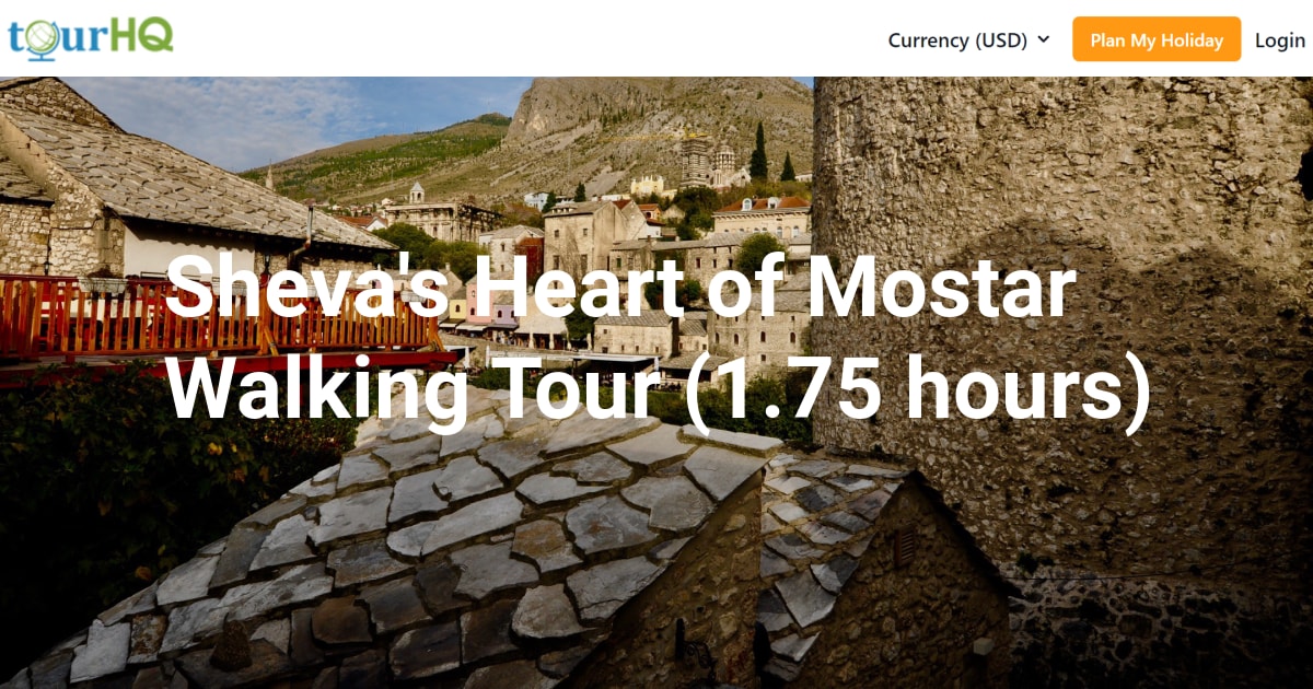 Sheva's Heart of Mostar Walking Tour (1.75 hours)