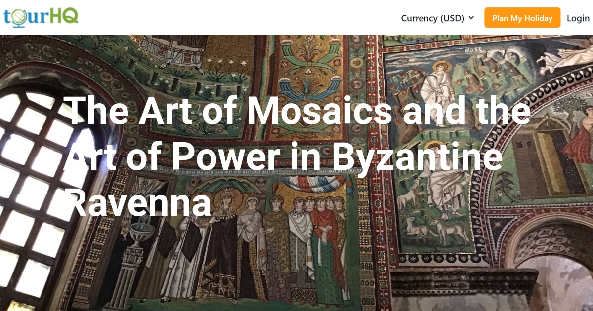 The Art of Mosaics and the Art of Power in Byzantine Ravenna