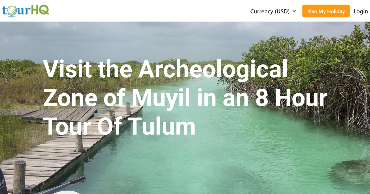 Visit the Archeological Zone of Muyil in an 8 Hour Tour Of Tulum