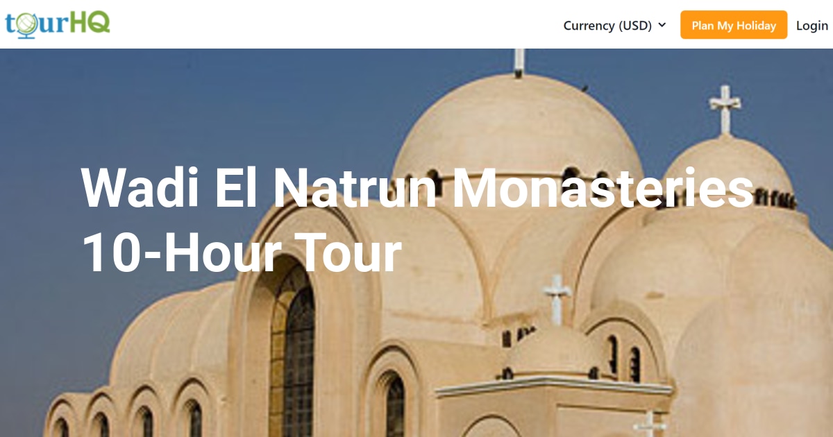 Wadi El Natrun Monasteries 10-Hour Tour