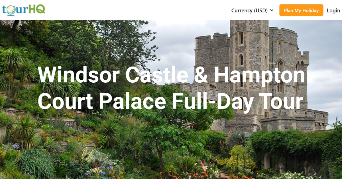 Windsor Castle & Hampton Court Palace Full-Day Tour