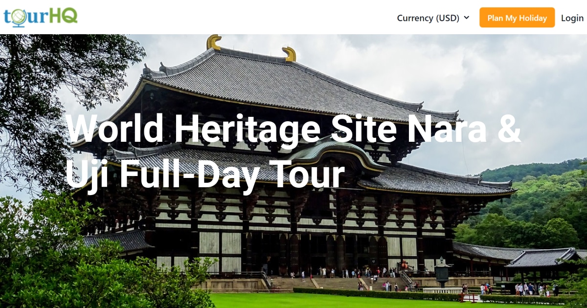 World Heritage Site Nara & Uji Full-Day Tour