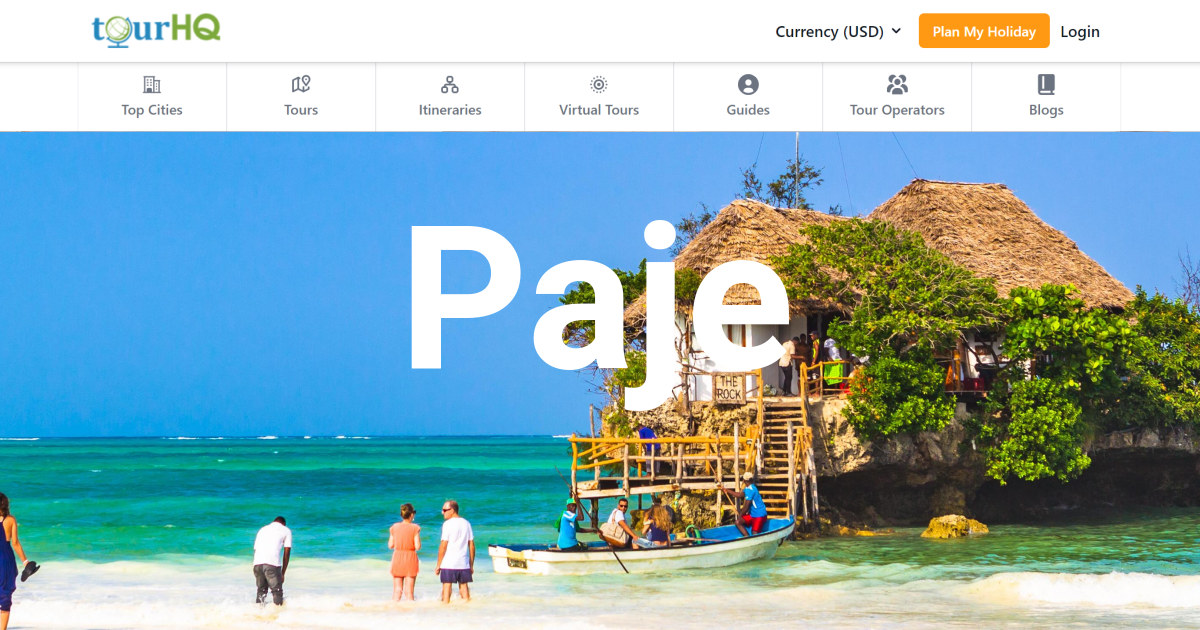Private Local Guides & Guided Tours in Paje | tourHQ