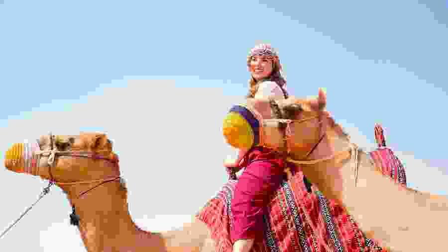 4-Hour Red Dunes Desert Safari with Quad Bike and Camel Ride