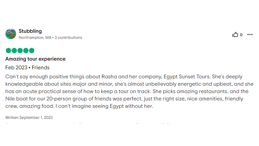 Rasha Hamid Private Tour Guide in Cairo, Egypt – tourHQ