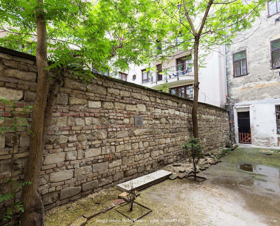 Jewish Ghetto Wall Fragment, Budapest