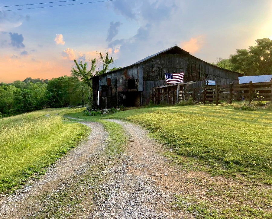 The Tennessee countryside, Nashville