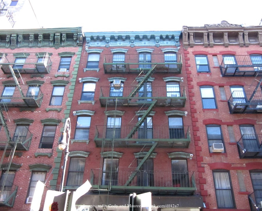 Tenement houses, New York