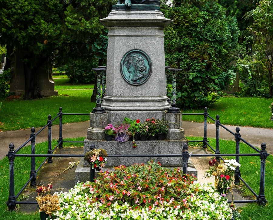 Musicians memorials at Vienna's Central Cemetery, Vienna