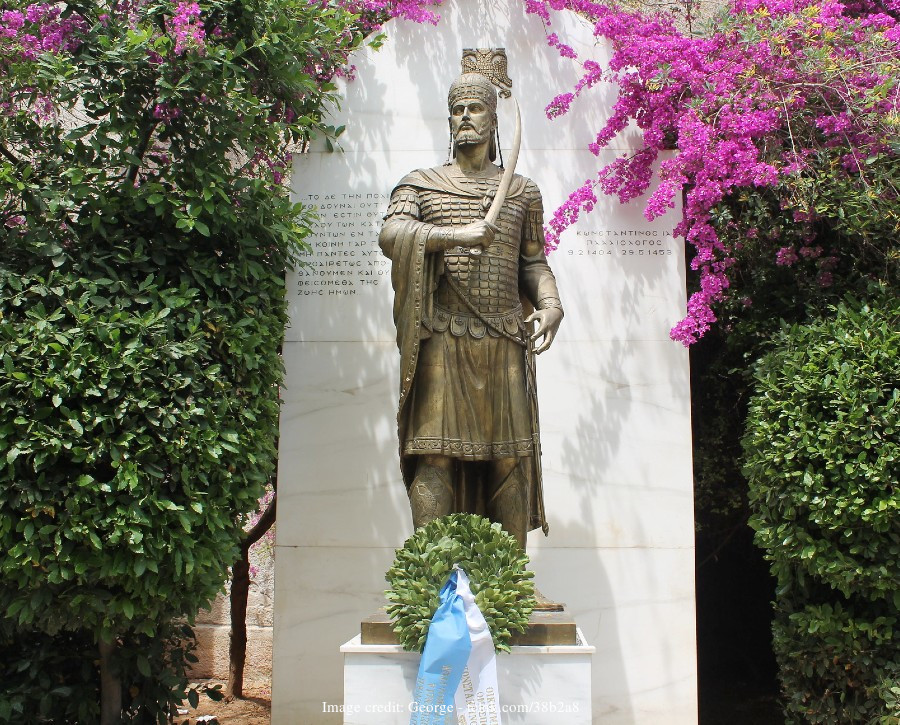 Statue of Constantine XI Palaiologos, Athens
