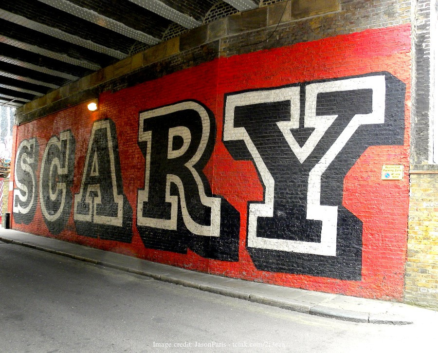 Banksy's 'Designated Graffiti Area', London