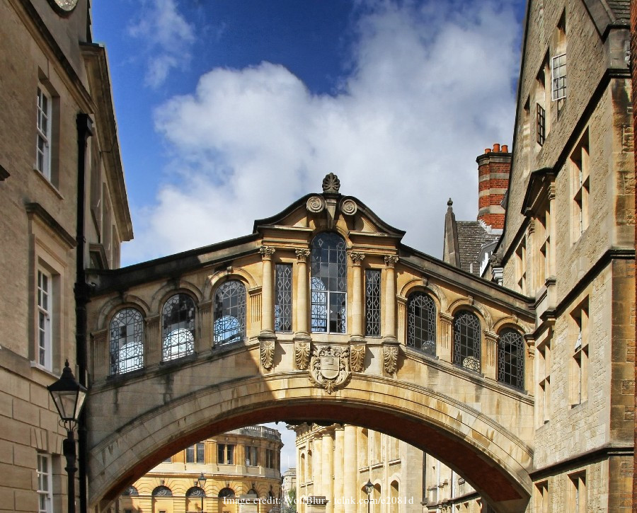 Oxford's Bridge of Sighs, London