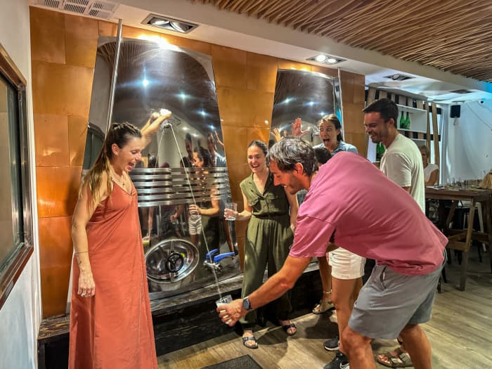 Private Cliffs, Grilled Fish & Txakoli Wine Experience