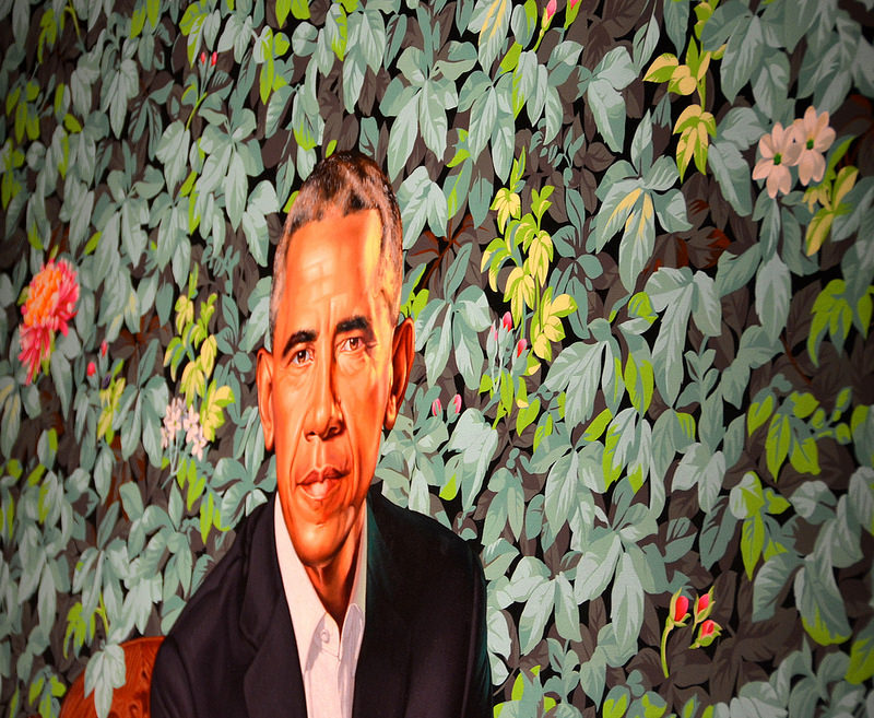 Obama's Presidential Portrait, Washington DC