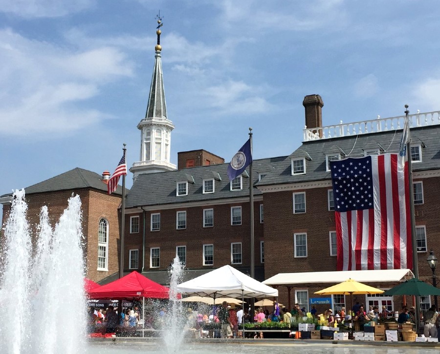 Alexandria City Hall and Market Square, Washington DC