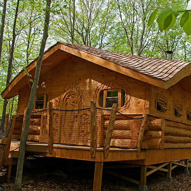 Hébergement insolite Parc Oméga - Tourisme Outaouais