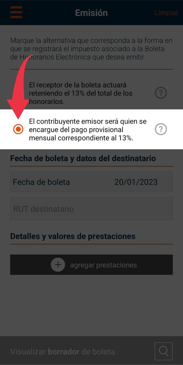 ¿Cómo emitir boleta de honorarios para el extranjero?