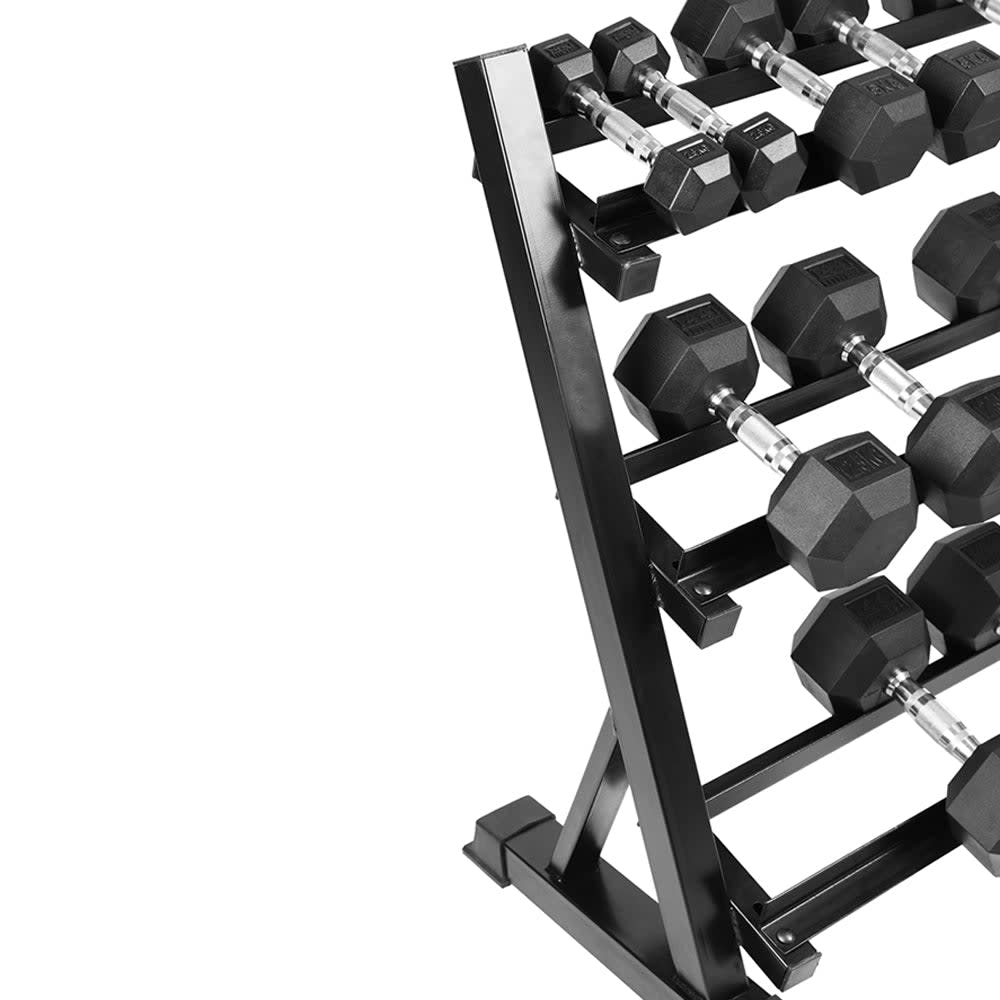 hex-dumbbell-set-2-5-kg-to-15-kg-6-pairs-with-3-tier-dumbbell-rack