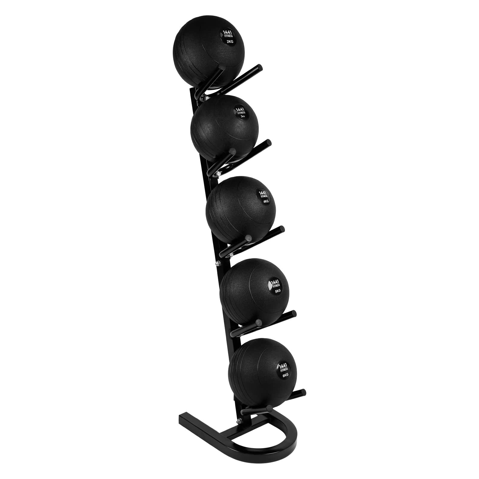 Slamball 2 Kg To 6 Kg Set ( 5 PCS) With Ball Rack