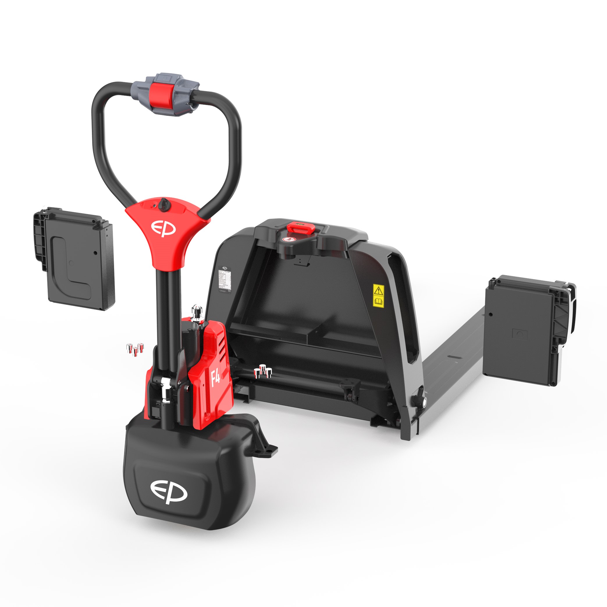 EP Elektro Hubwagen | 1500 kg Tragkraft | Lithium Ionen Batterie ...