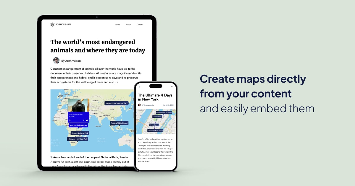 Textomap - Generate interactive maps from text in seconds | Travel Massive