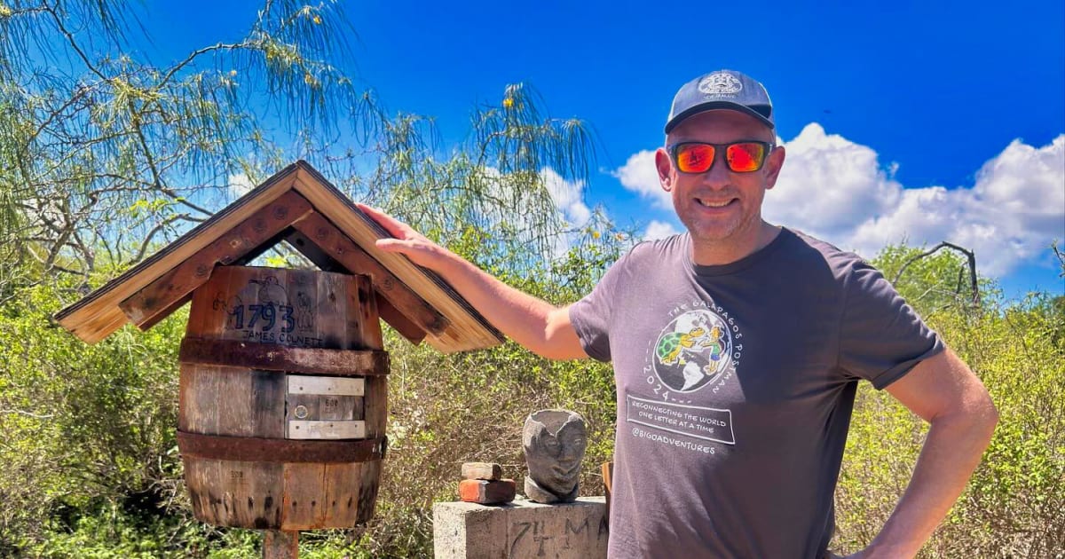 The Galapagos Postman Challenge - Hand-delivering 50 letters around the ...