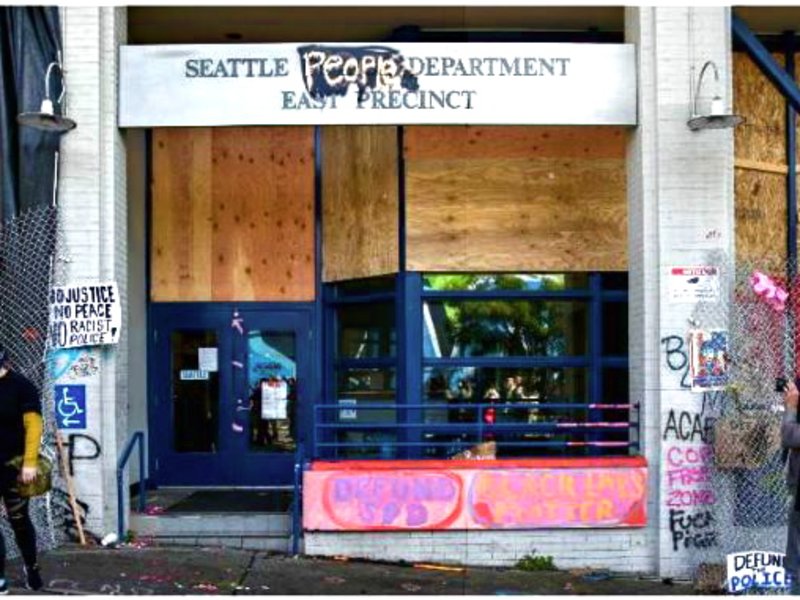 Welcome to the new normal.... Seattle's capitol hill autonomous zone