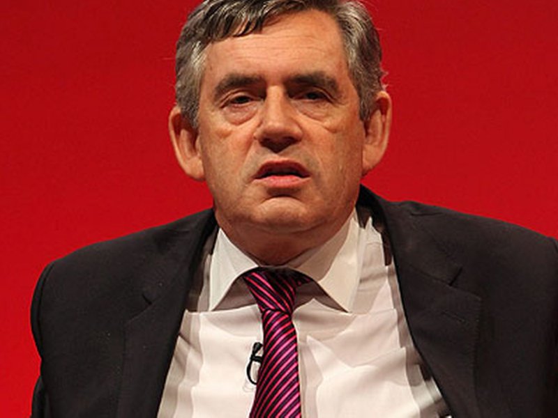 Gordon Brown Honoured