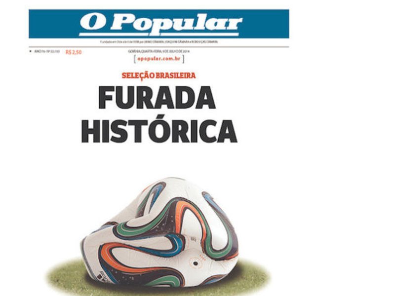 Today's Brazilian Newspaper Covers Are Pure Sadness