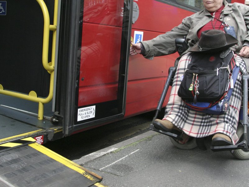 Cutting Free Bus Passes For Disabled People