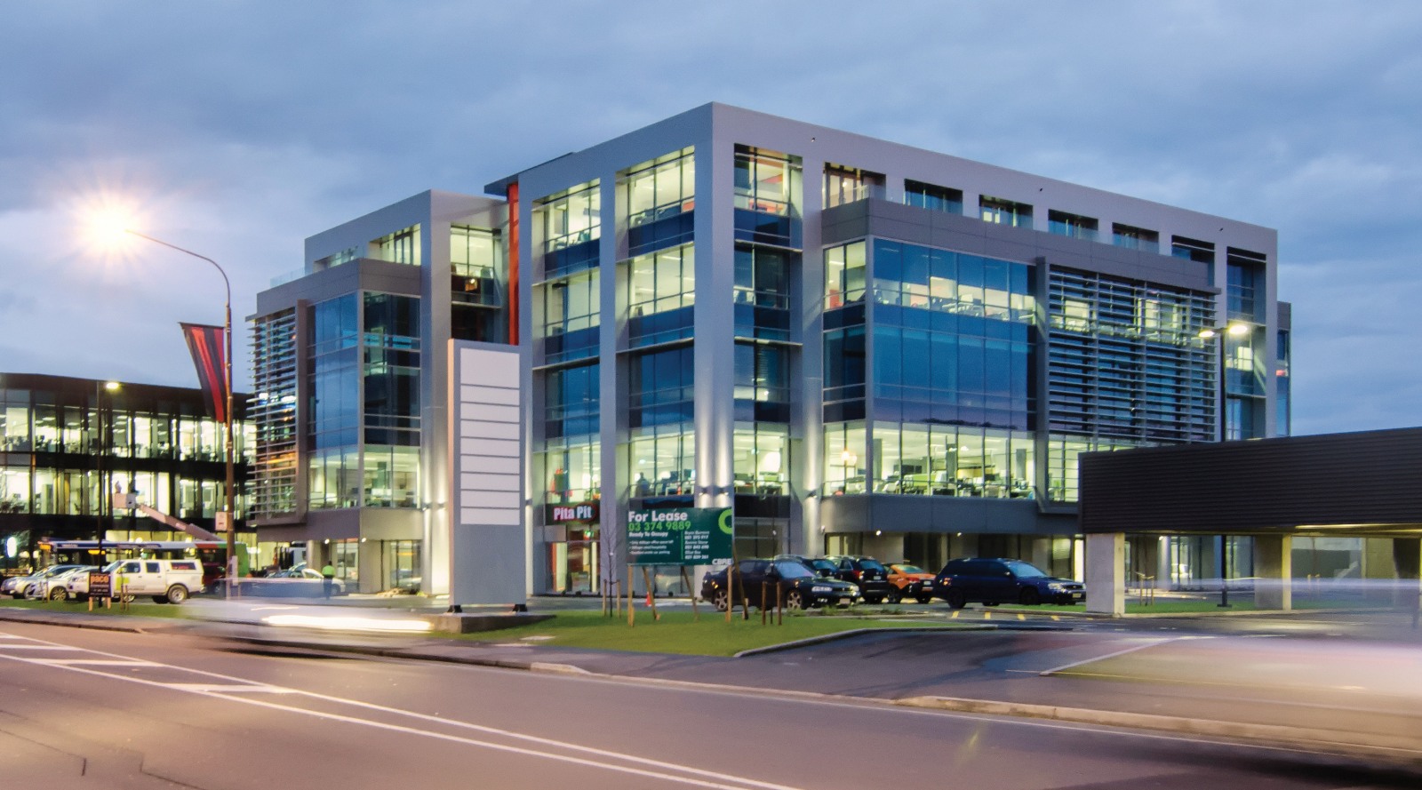 Commercial office and retail development with… | Trends