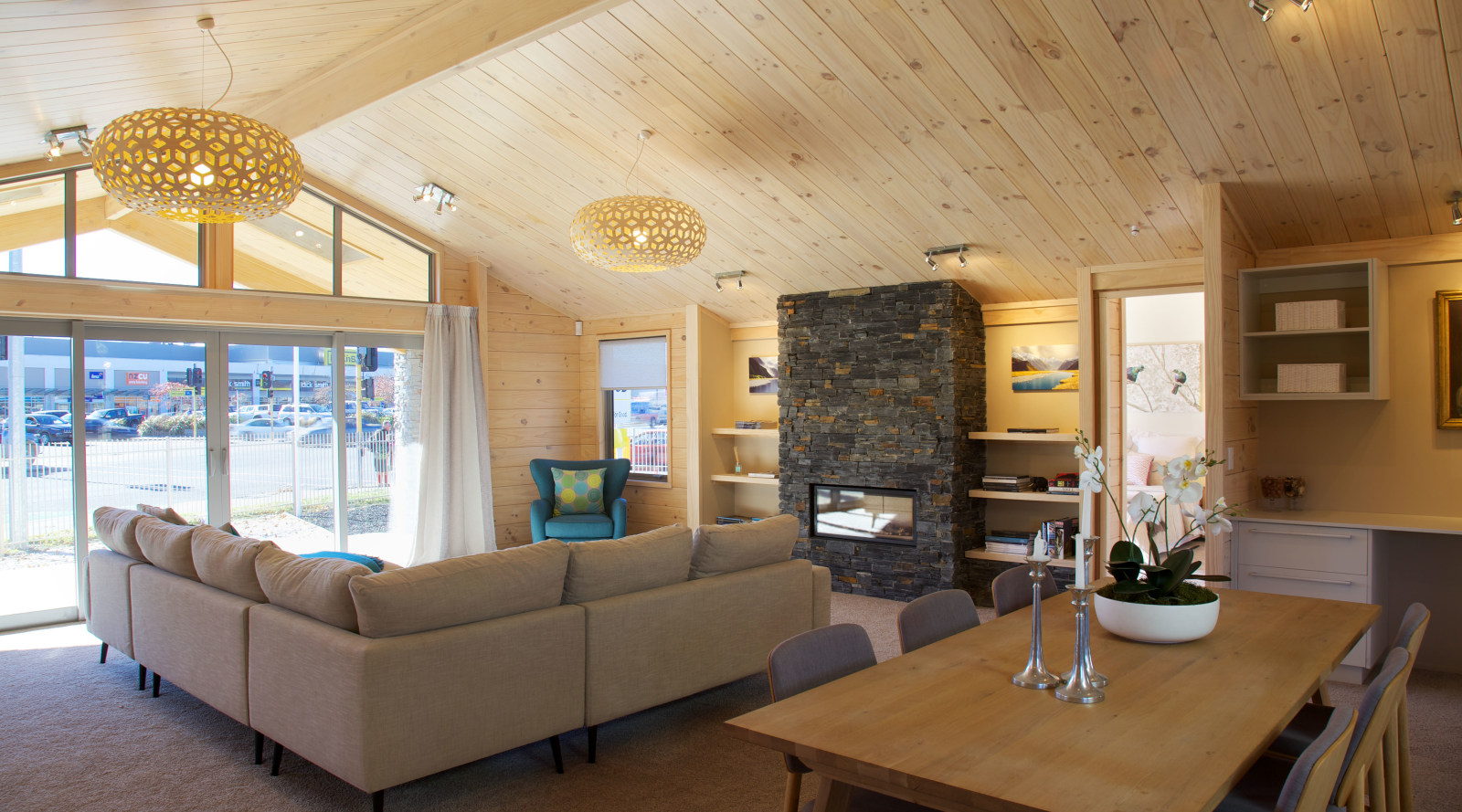 Lockwood Madrid show home with cedar and aluminium… | Trends