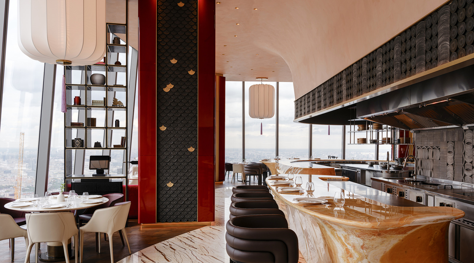 High-End Restaurant Design with Chinese Flair | Trends