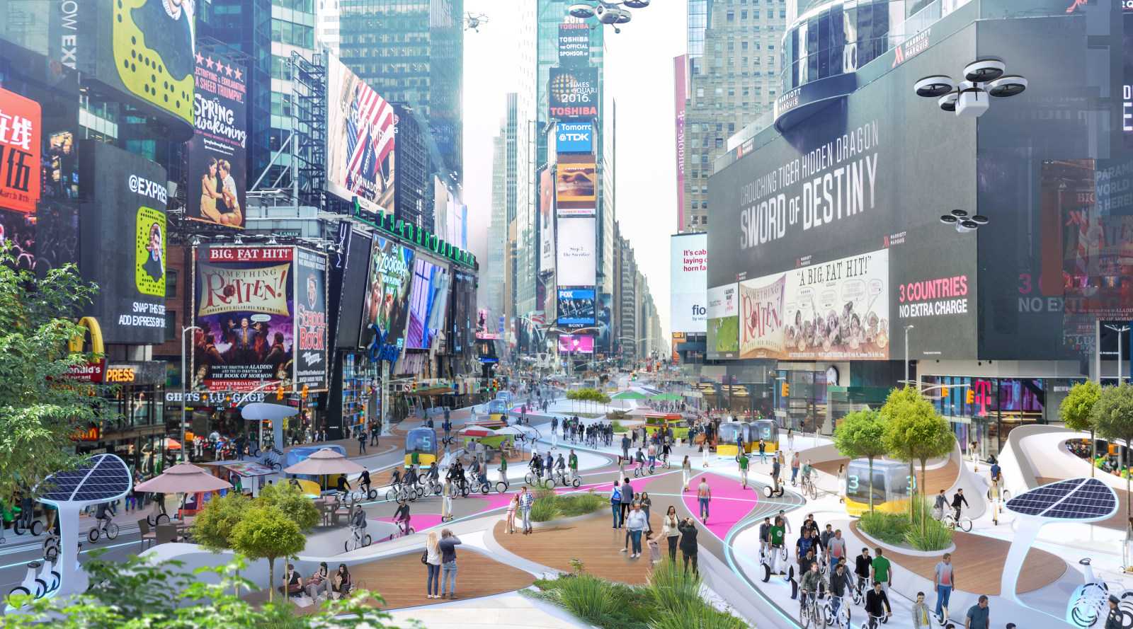 Will Times Square look like this in the future? | Trends