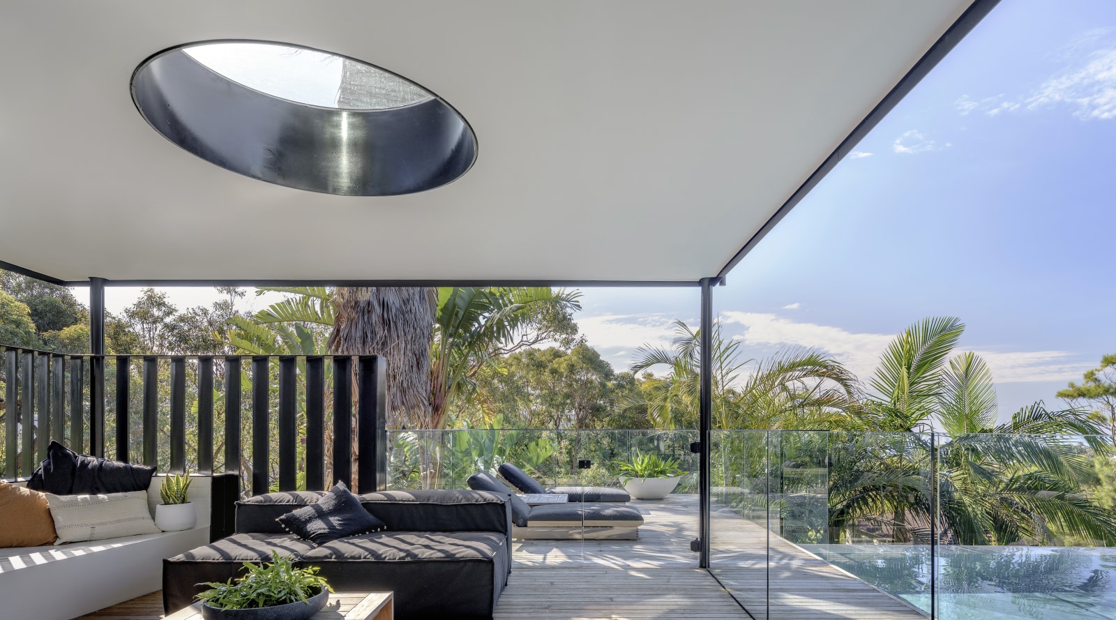 Pavilion with skylights | Trends