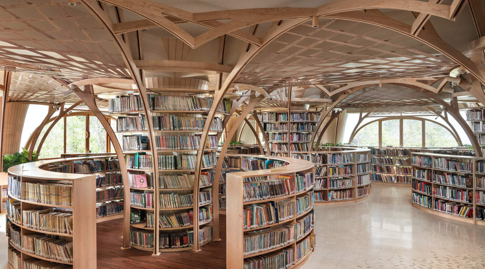 Forest Library: Modern Take on Cricket Club Refuge | Trends