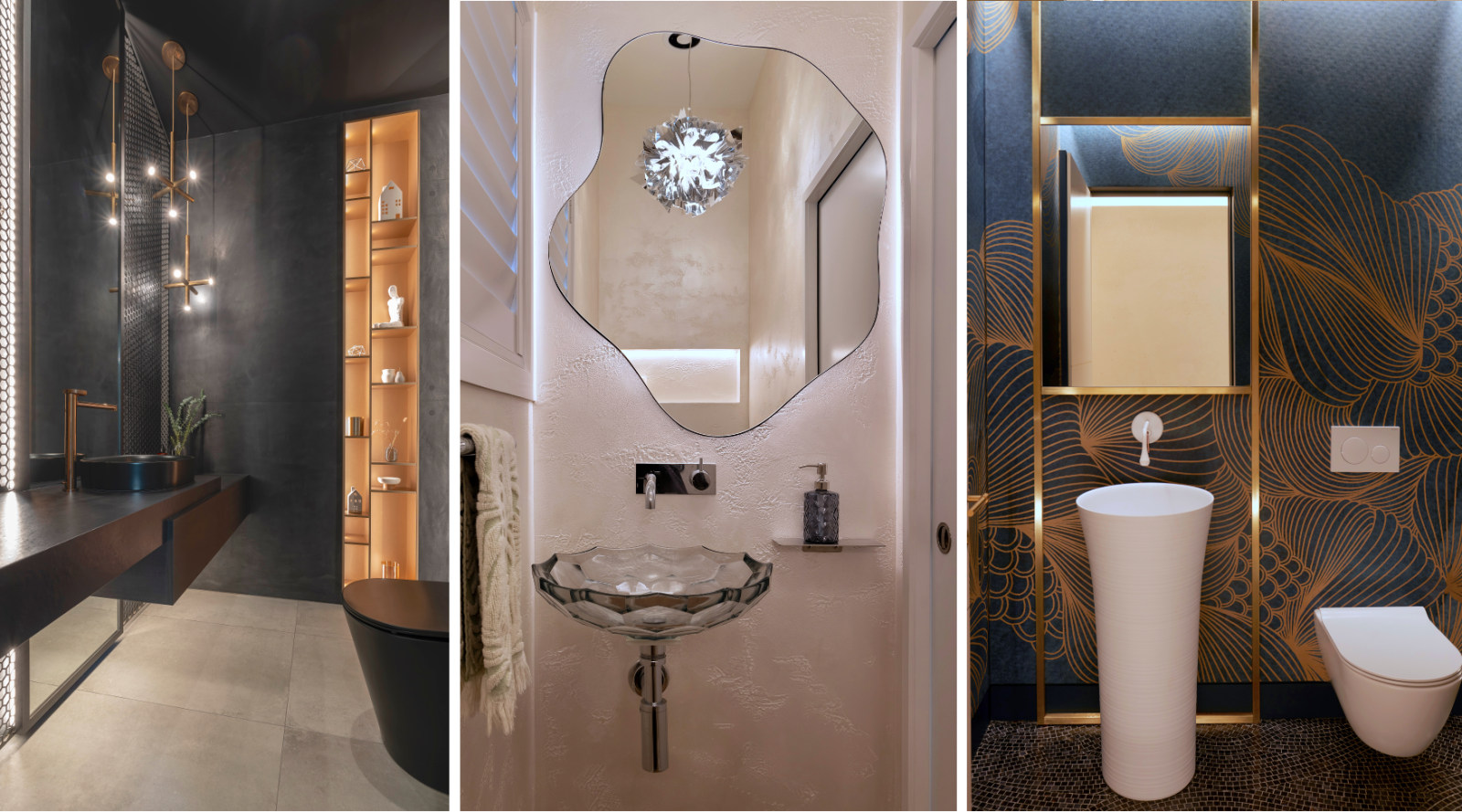 Powder Room Design Ideas: Big Style, Small Space | Trends
